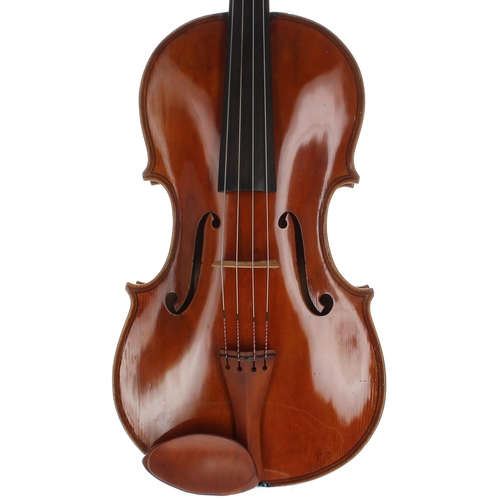 Good contemporary double purfled viola labelled Michael Anthony ...