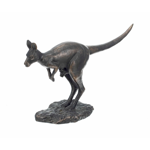 Anna B. Holan (Australian contemporary) - a bronze figural study of a ...