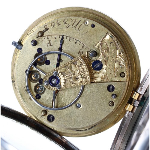 George III silver verge pair cased pocket watch in need of attention ...