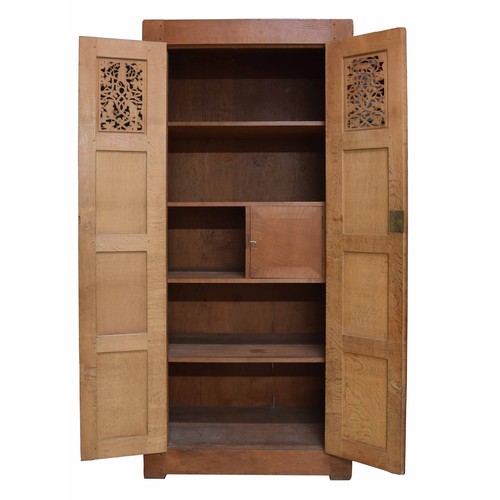 Sir Robert Lorimer (Scottish 1864-1929) - Arts & Crafts oak armoire ...