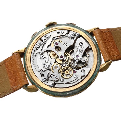 Dogma Prima chronograph gold plated and aluminium gentleman's ...