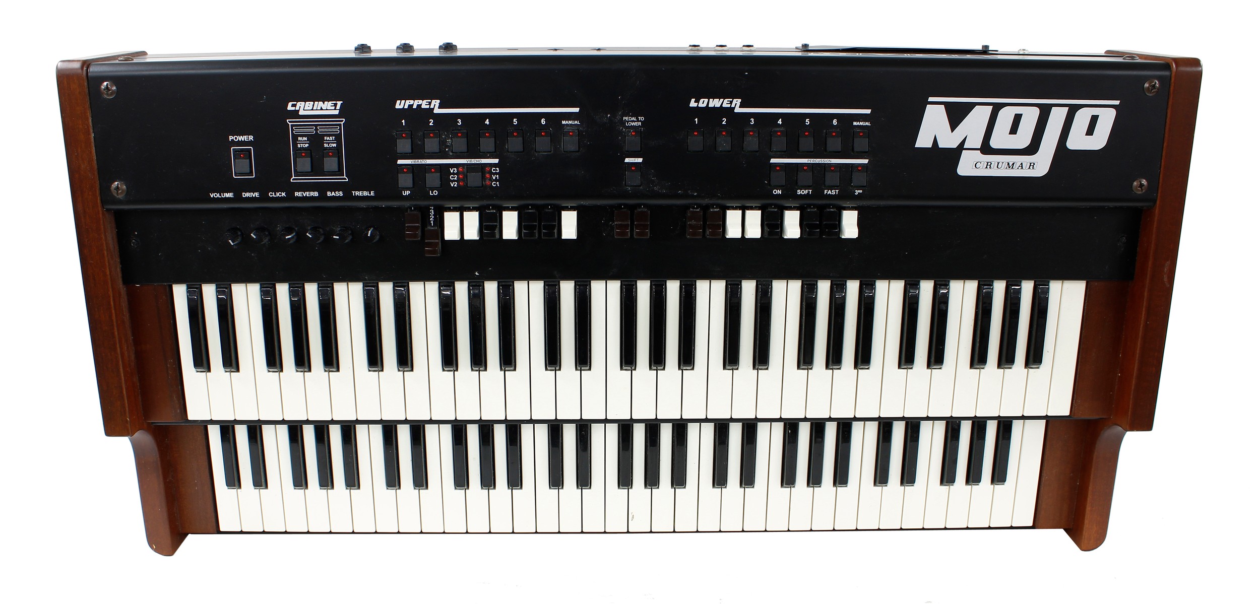 Crumar Mojo Rev.B double electric organ, made in Italy*Please note ...