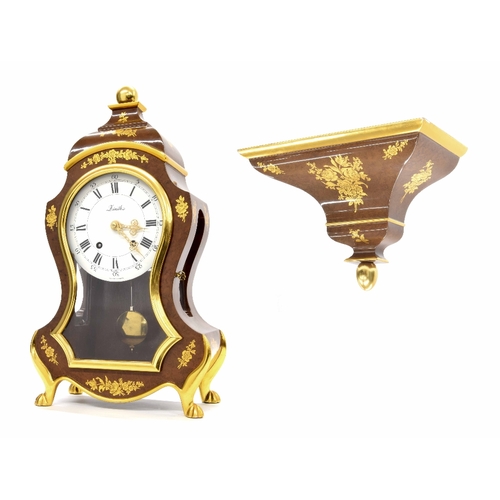 Decorative Zenith Neuchatel mantel clock with matching bracket, the 5.5 ...