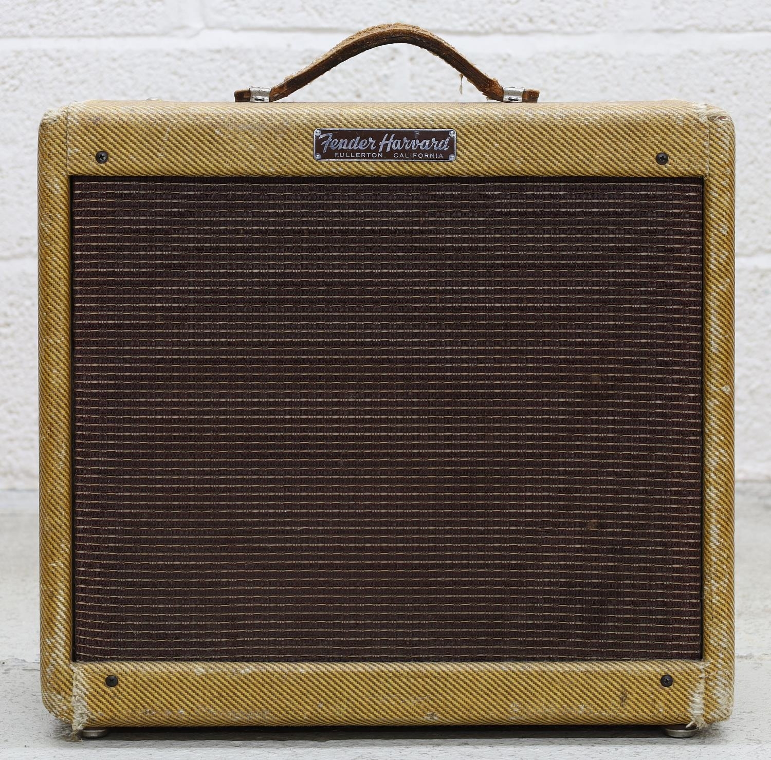 1958 Fender Harvard 5F10 guitar amplifier, made in USA (USA voltage ...