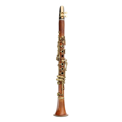Good Buffet small boxwood clarinet, with brass keys stamped Buffet ...