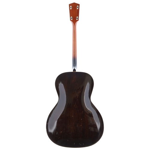 Kalamazoo KTG-21 tenor guitar, made in USA, circa 1936; Back and sides ...