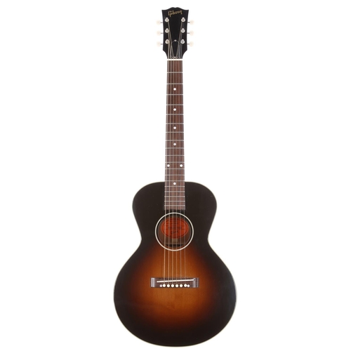 2011 Gibson Arlo Guthrie LG-2 3/4 acoustic guitar, made in USA; Back ...