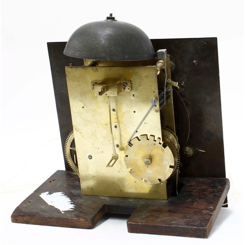 Good English walnut floral marquetry eight day longcase clock with five ...