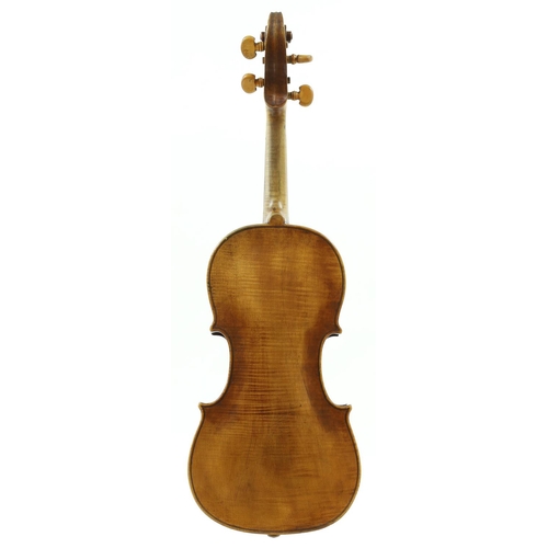 Interesting early 19th century violin in need of restoration, 13 7/8 ...