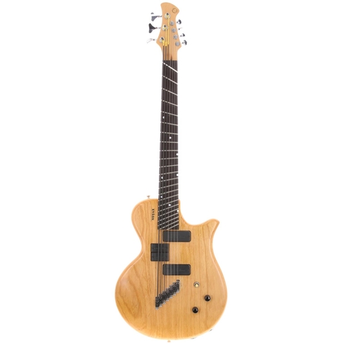 2006 Novax Charlie Hunter CH-8 fan fret electric guitar, converted to ...