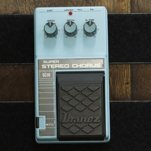 Ibanez SC10 Super Stereo Chorus guitar pedal, made in Japan*Please note ...