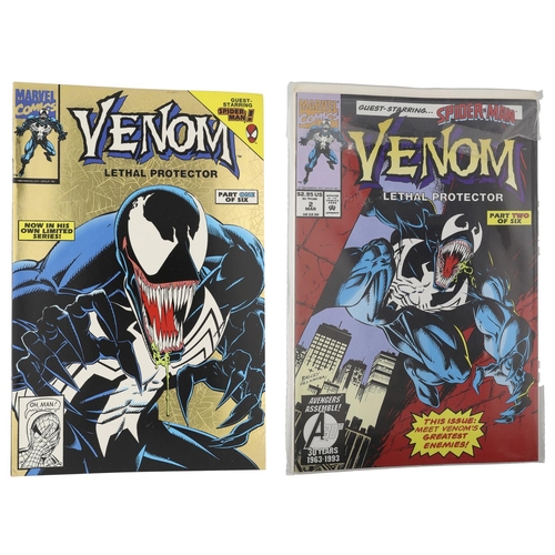 Marvel Comics: Venom Lethal Protector, issue #1, part one of six gold ...