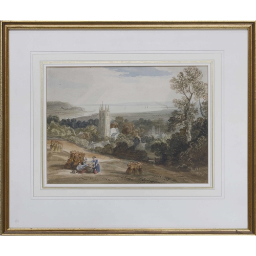 Attributed to Samuel Jackson (1794-1869) - "St Peter's Church ...