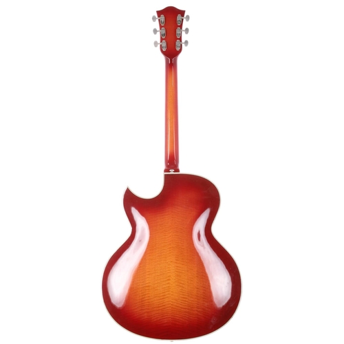 1970s Hofner 4577 hollow body electric guitar, made in Germany; Body ...