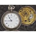 Edward Prior, London - Victorian silver verge hunter pocket watch for ...