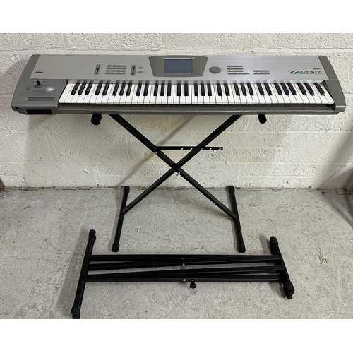 Korg Trinity Pro music workstation keyboard, made in Japan; together ...
