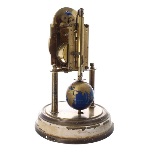 Kaiser Universe torsion clock, the 3" white chapter ring enclosing a ...