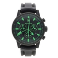 Wenger Swiss Raid Commando Chronograph black PVD gentleman's wristwatch ...