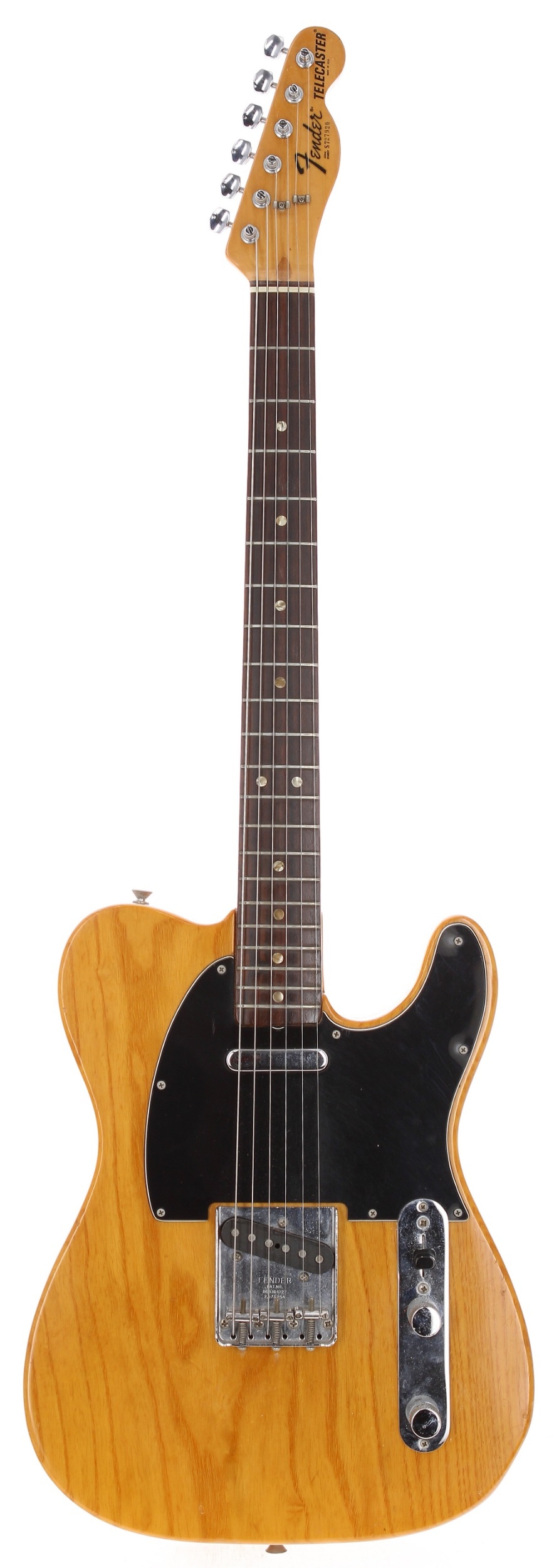 1977 Fender Telecaster electric guitar, made in the USA; Body: natural ...