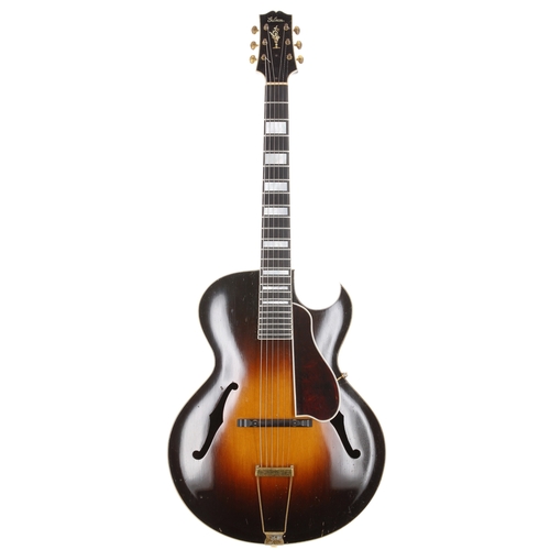 1933 Gibson L-5 archtop guitar, made in USA; Body: sunburst finished ...