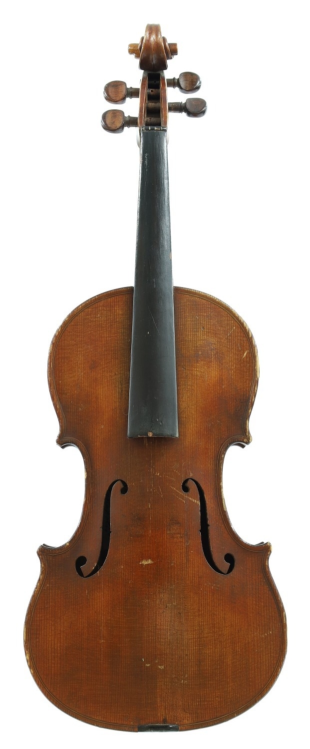 English violin by and labelled Walter H. Mayson, Manchester, A.D. 1892 ...
