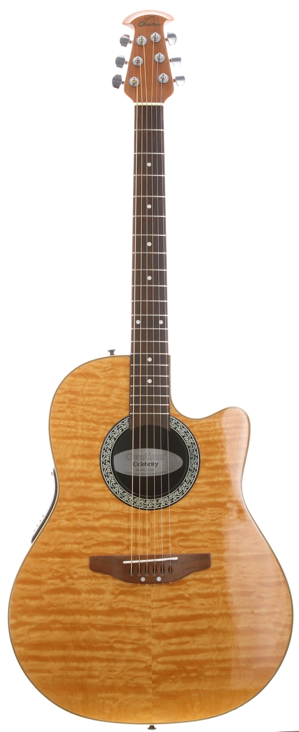 Ovation Celebrity CC028 electro-acoustic bowl back guitar, made in ...
