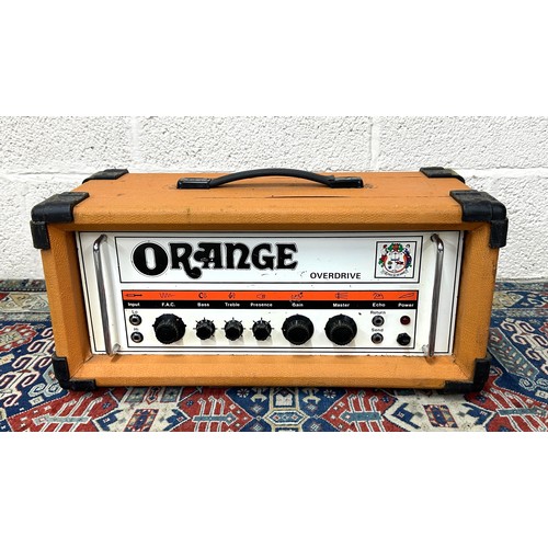 1970s Orange Overdrive OR120 guitar amplifier head, made in England ...