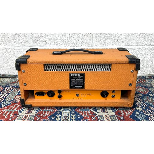 1970s Orange Overdrive OR120 guitar amplifier head, made in England ...