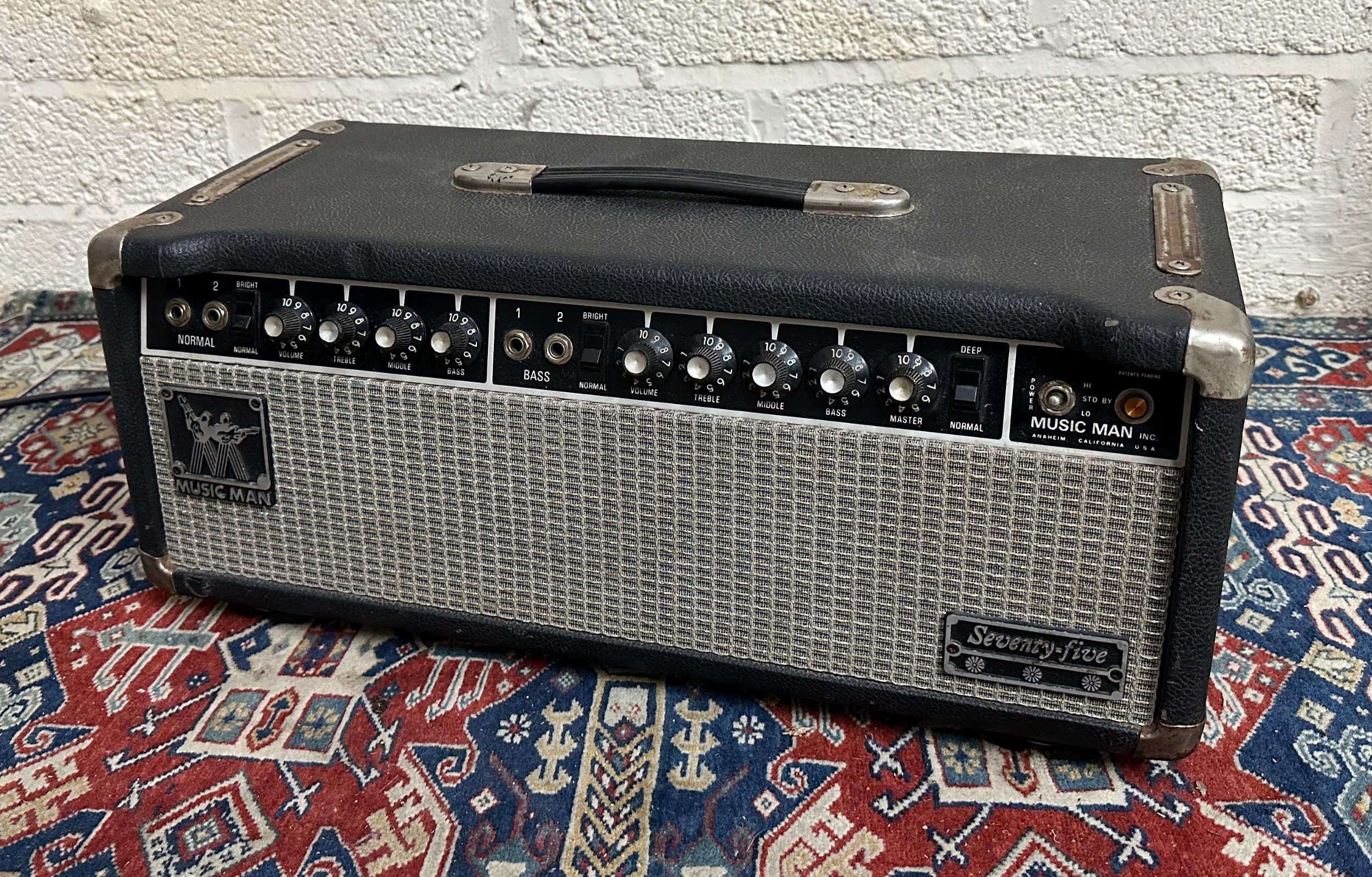 1970s Music Man Seventy-Five guitar amplifier head, made in USA**Please ...