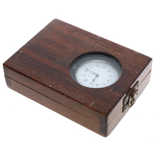 Zenith Royal Navy Hydrographic Service issue nickel cased centre ...