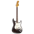 1971 Fender Stratocaster electric guitar, made in USA; Body: burnt ...