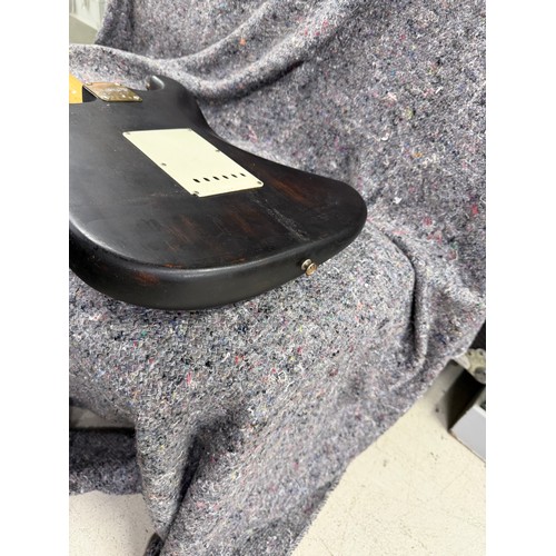 1971 Fender Stratocaster electric guitar, made in USA; Body: burnt ...