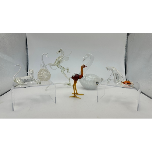 7 Ornate Glass Decoration - 6”