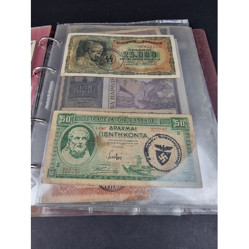 Banknotes/Coins: an album of German and other banknotes; some ...
