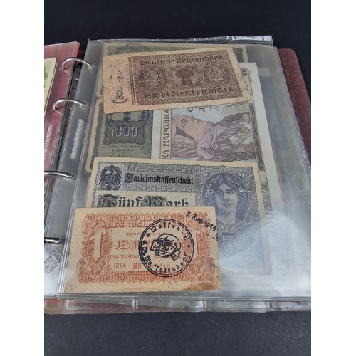 Banknotes/Coins: an album of German and other banknotes; some ...