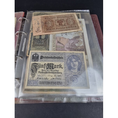 Banknotes/Coins: an album of German and other banknotes; some ...