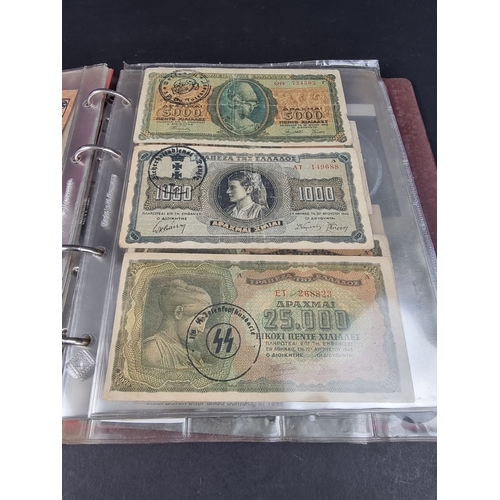 Banknotes/Coins: an album of German and other banknotes; some ...