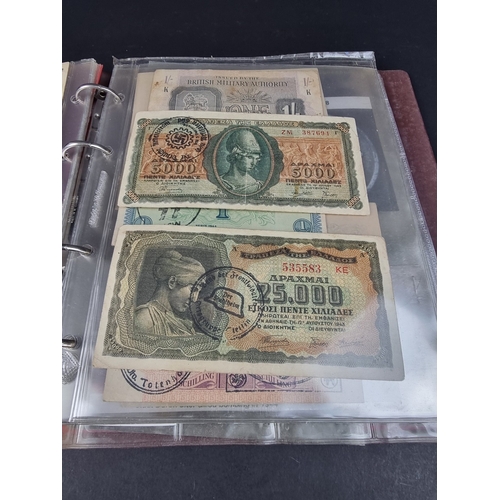Banknotes/Coins: an album of German and other banknotes; some ...
