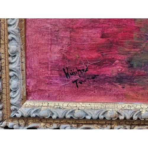 Winifred Turner, still life of sunflowers, signed, oil on canvas, 60 x ...