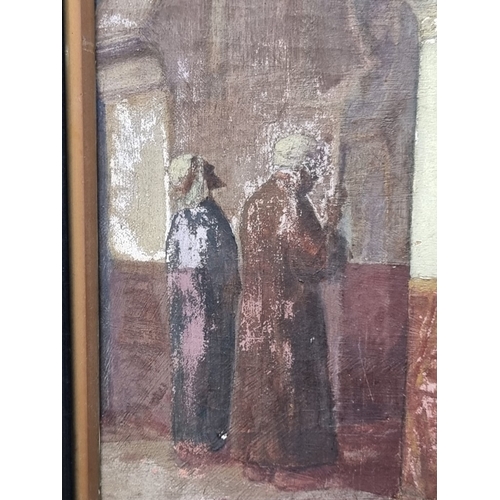 George Grenville Manton, figures in a mosque, signed and dated 1921 ...