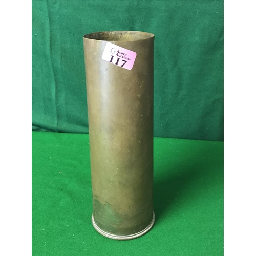 MILITARY WW11 SHELL CASE DATED 1945 - 29CMS H