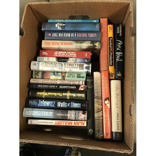 2 X BOXES OF BOOKS - SIGNED BY AUTHOR