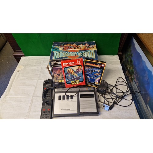 VINTAGE BOXED PRINZTRONIC TOURNAMENT VC6000 VIDEO COMPUTER - COMPLETE ...