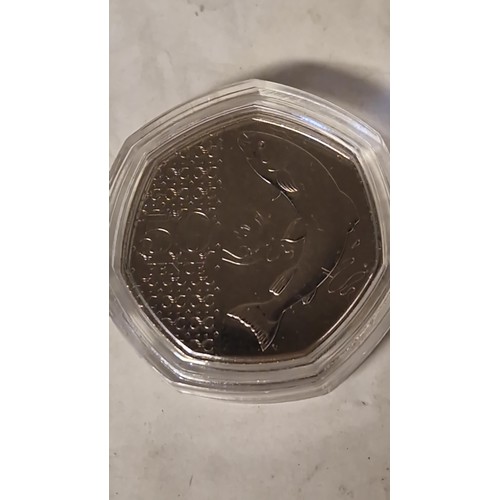 CASED 2023 PROOF 50P COIN
