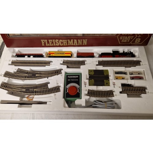 BOXED VINTAGE FLEISCHMANN 6395 START SET A+B