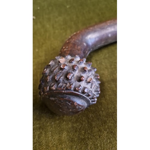 BELEIVED TO BE AN EARLY TOTOKIA WAR CLUB FROM FUGI CIRCA 1900 - OVERALL ...