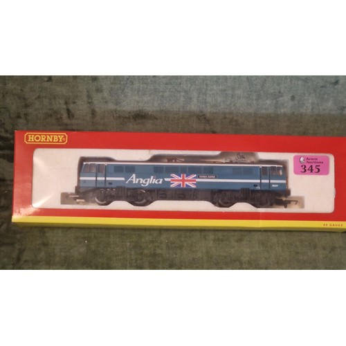 BOXED HORNBY R2362 ANGLIA RAILWAYS BOBO ELECTRIC CLASS 86 LOCO 86227 ...