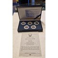FRANKLIN MINT BOXED SET OF 2004 AMERICAN STATE QUARTERS