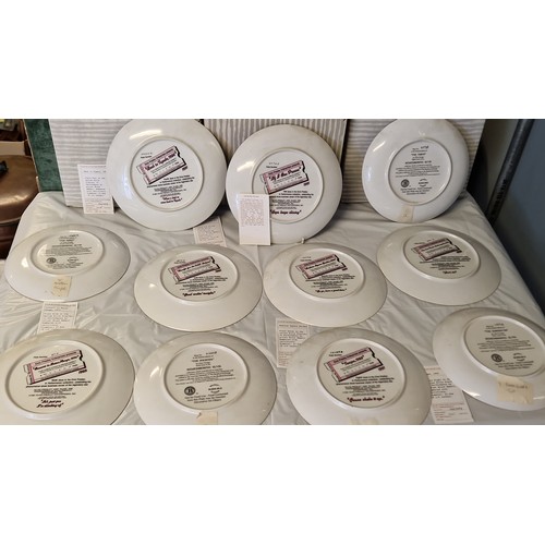 11 X BRAD EX COLLECTORS PLATES ALL ELVIS PRESLEY - ALL BOXED & EACH ...