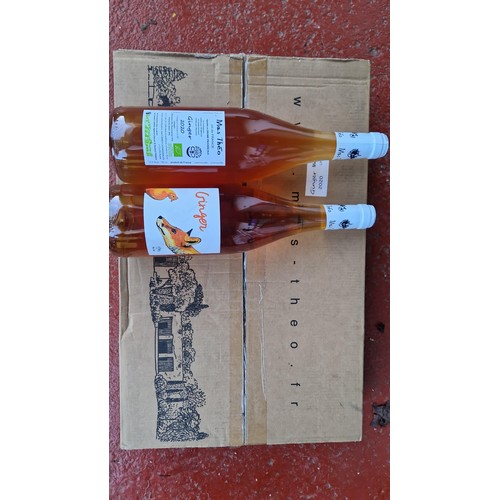 8 X BOTTLES MAS THEO FRENCH GINGER WINE